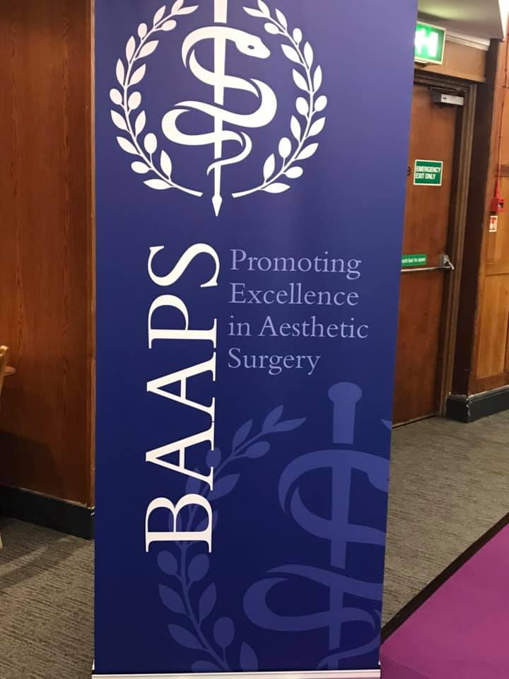 BAAPS (British Society) - Londres - Dr Fernandez Esthetique